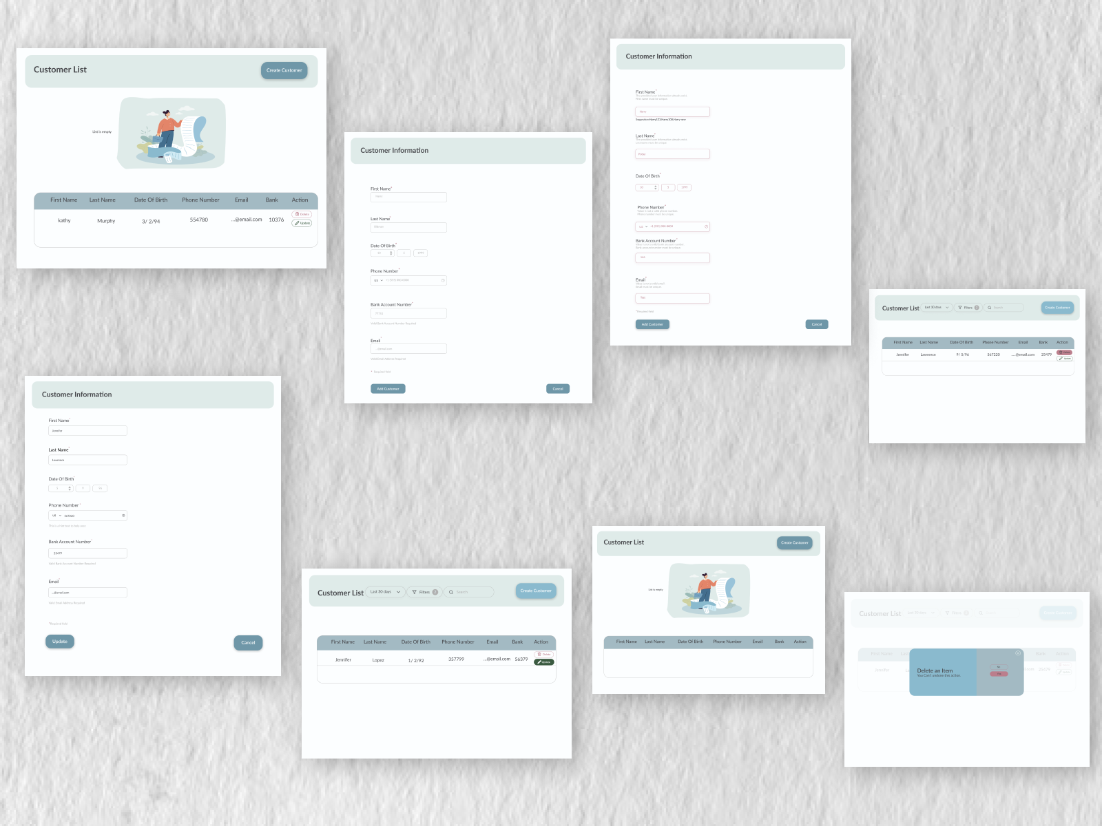 Crud App by Yasaman Mohammadi on Dribbble Crud App by Yasaman Mohammadi on Dribbble